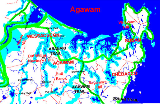 Where exactly are Agawam and Wenesquawam? - Indigenous History of Essex ...